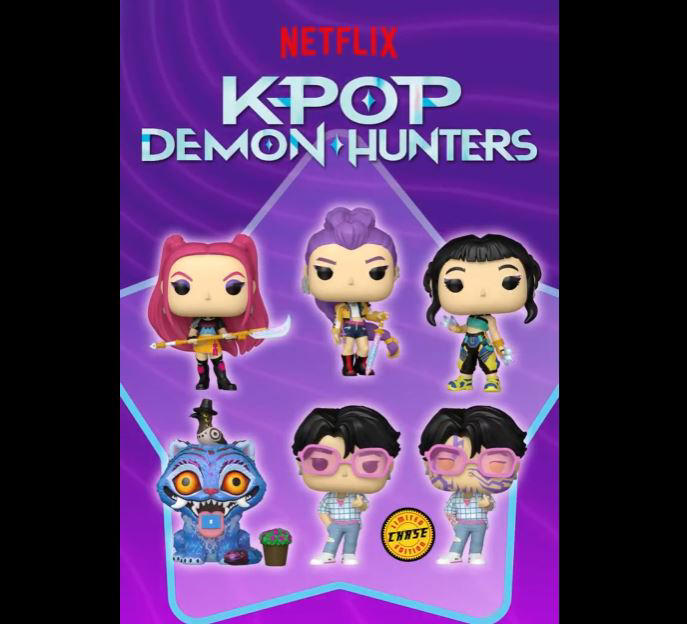 Funko Unveils KPop Demon Hunter Pop! Figures