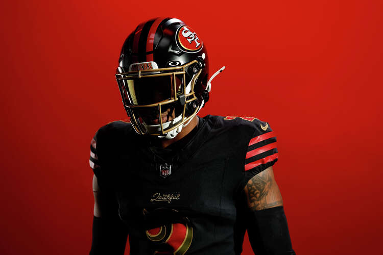 ‘Feels violent': 49ers unveil new all-black uniform for Week 18 vs ...
