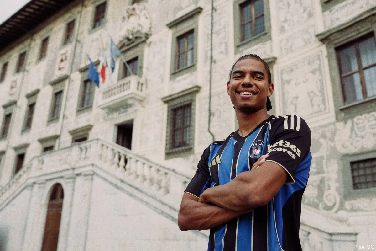 Officieel: Stengs gepresenteerd als nieuwe aanwinst van Pisa SC