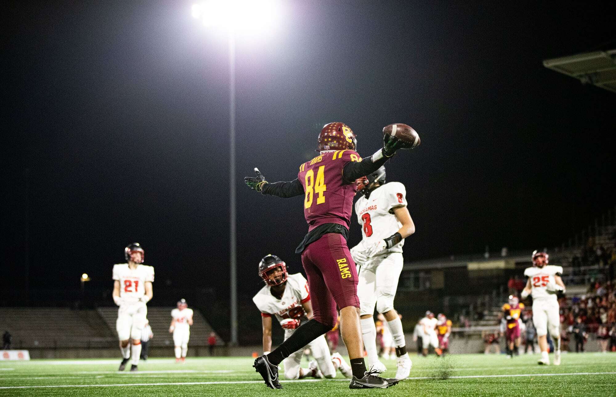 ‘Unicorn’ tight end Riley Williams finds magic in return home with ...