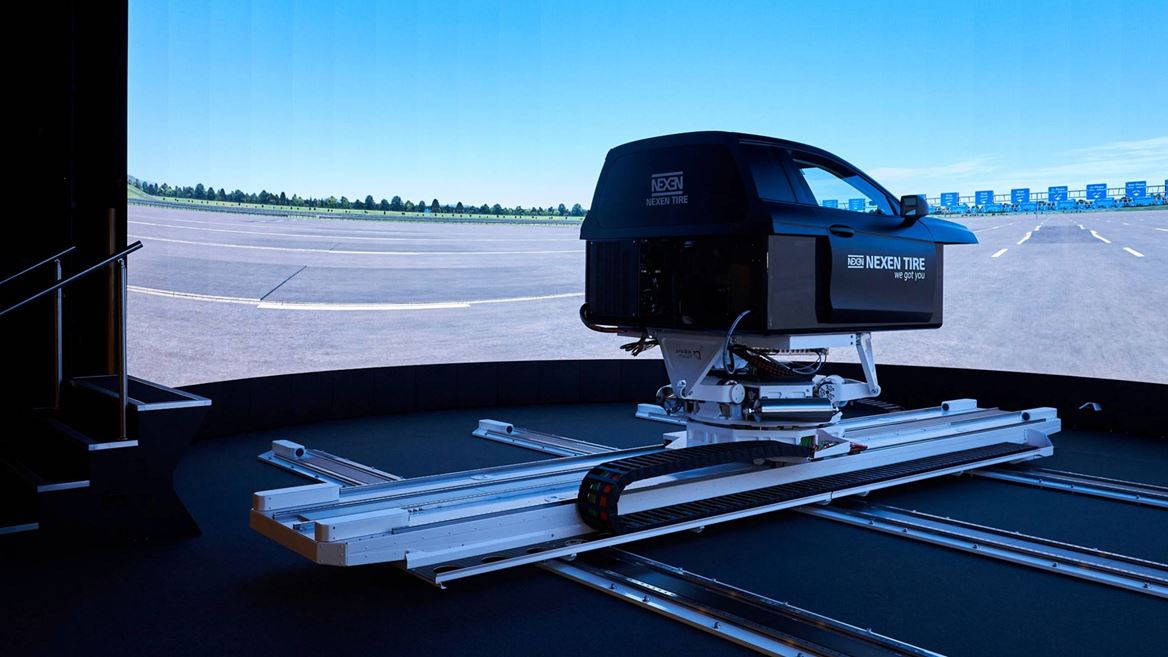 Nexen Tire installs new High Dynamic Driving Simulator