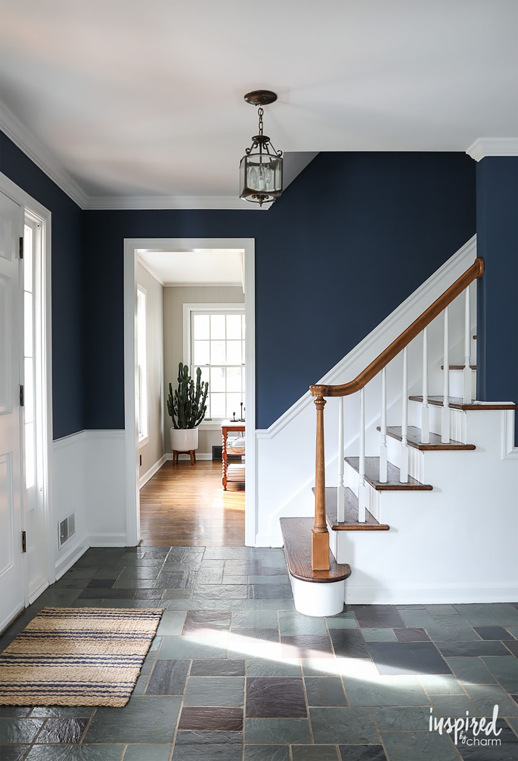 Updating Your Staircase Is an Easy Way to Upgrade Your Entryway