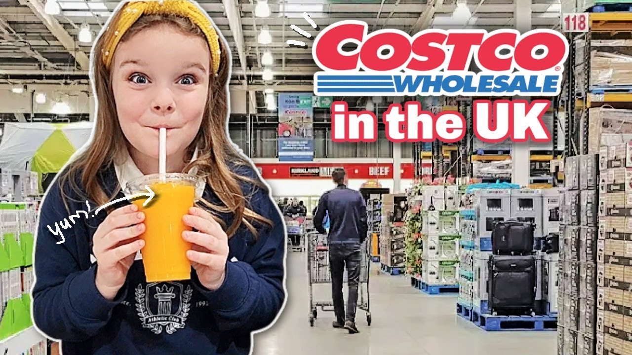Is British Costco better than American Costco? + Trying everything at ...