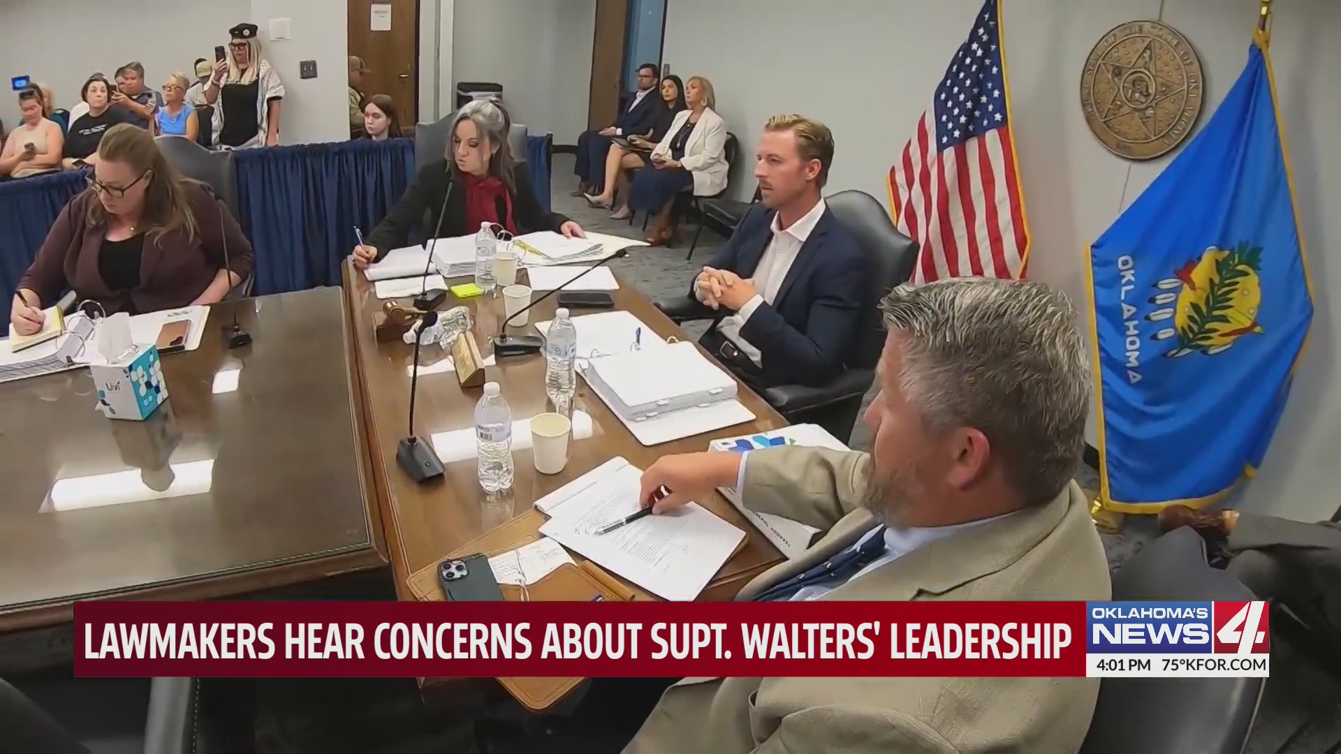 Lawmakers hear concerns about Supt. Walters' leadership