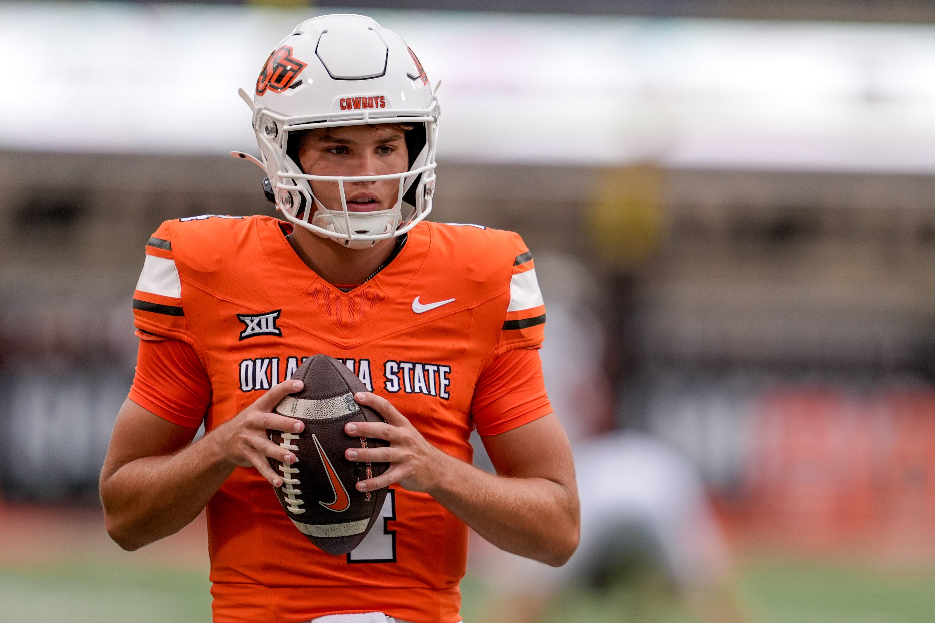 Oklahoma State football DC Clint Bowen enjoys 'Dad time' watching son's ...