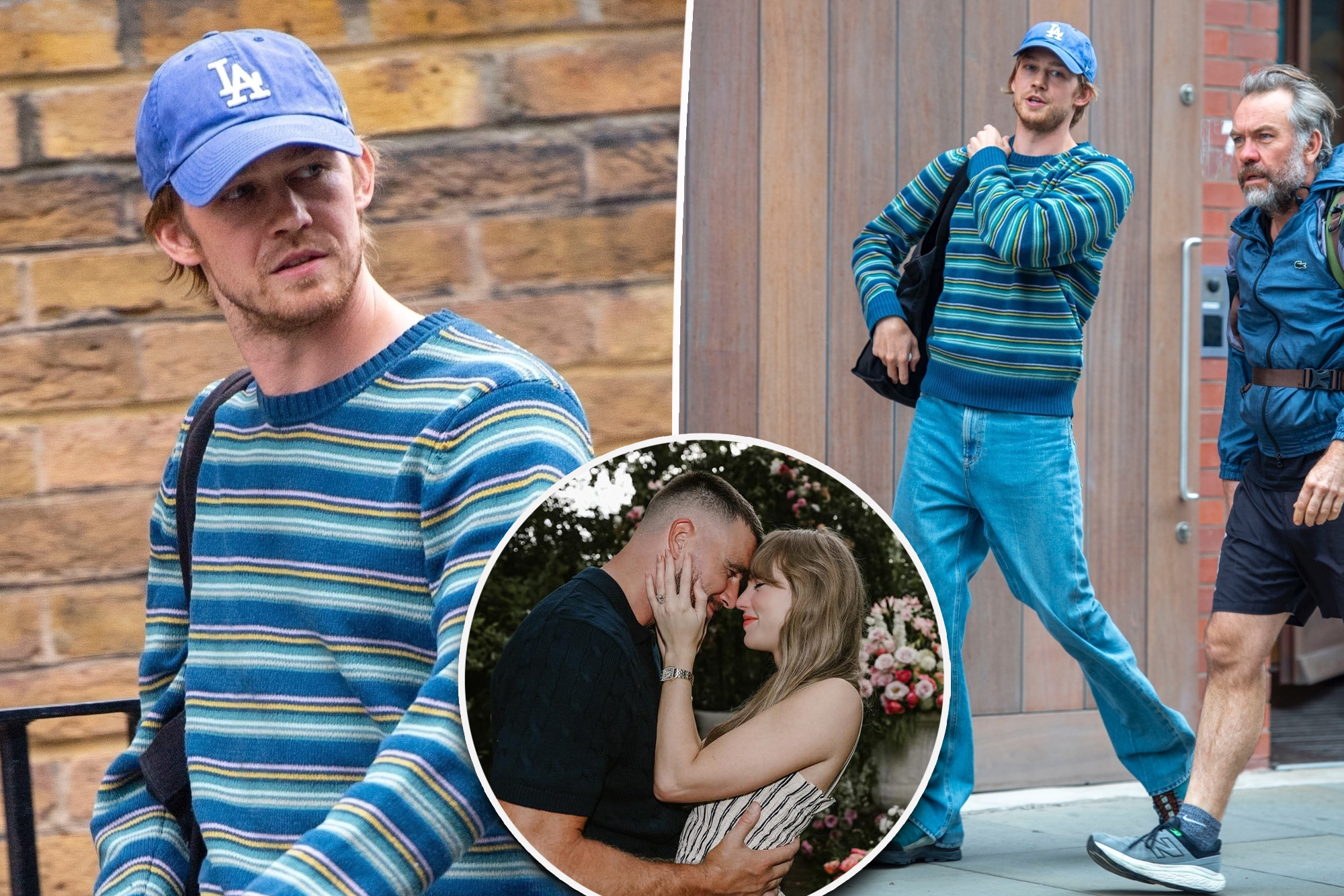 Joe Alwyn spotted for the first time since ex Taylor Swift and Travis Kelce’s engagement