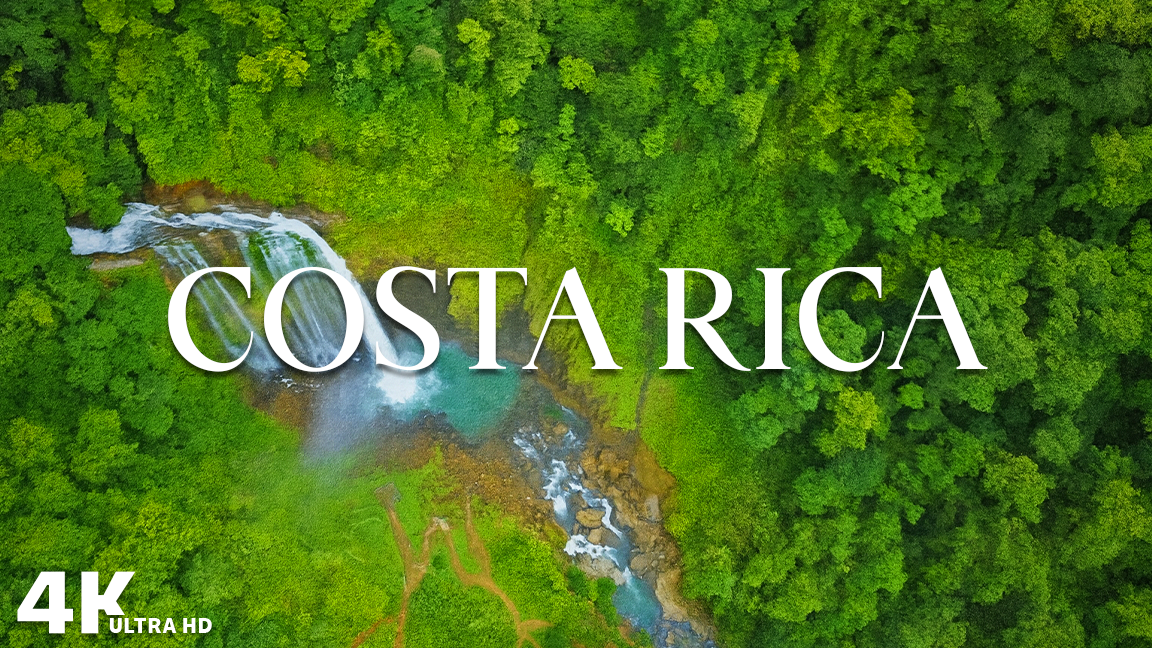 A Quiet Look at Costa Rica – Scenic Views in 4K