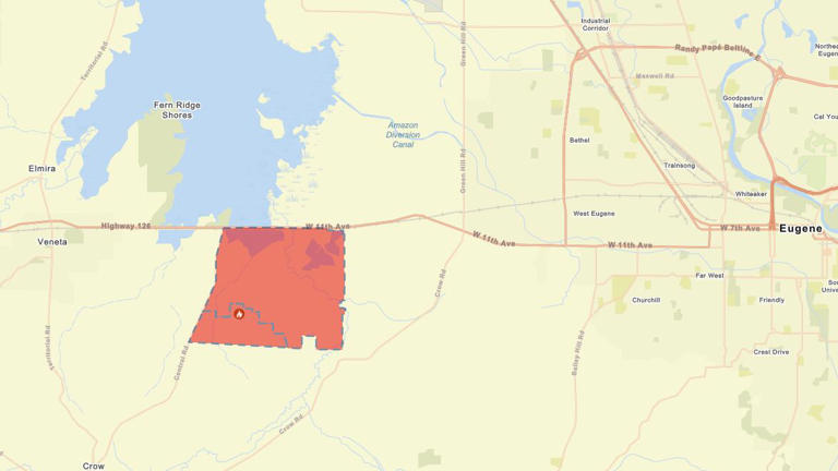 ‘Go Now’ evacuation orders issued for people living SW of Eugene due to ...