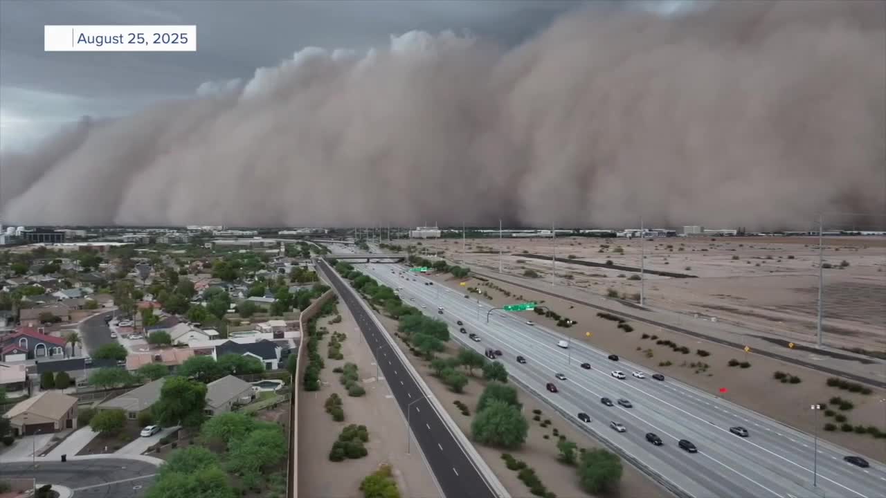 Flu-like symptoms prompted by Monday's massive dust storm