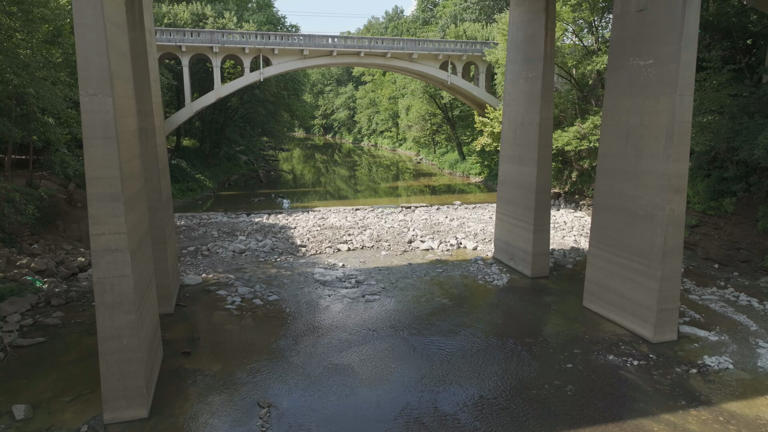 Work to remove Providence Mill Dam in New Albany begins