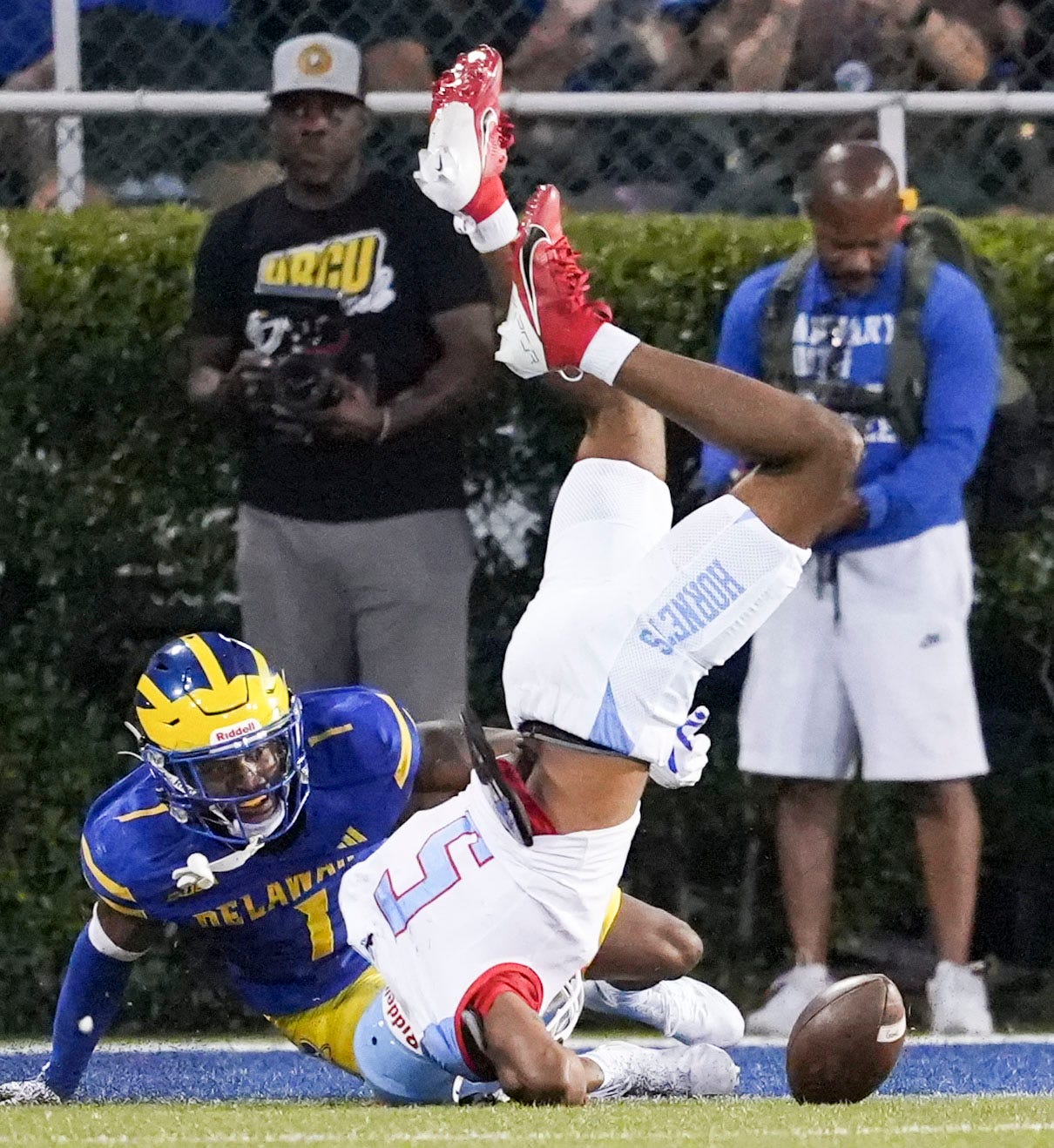 Delaware football vs. Delaware State updates: Blue Hens beat determined ...