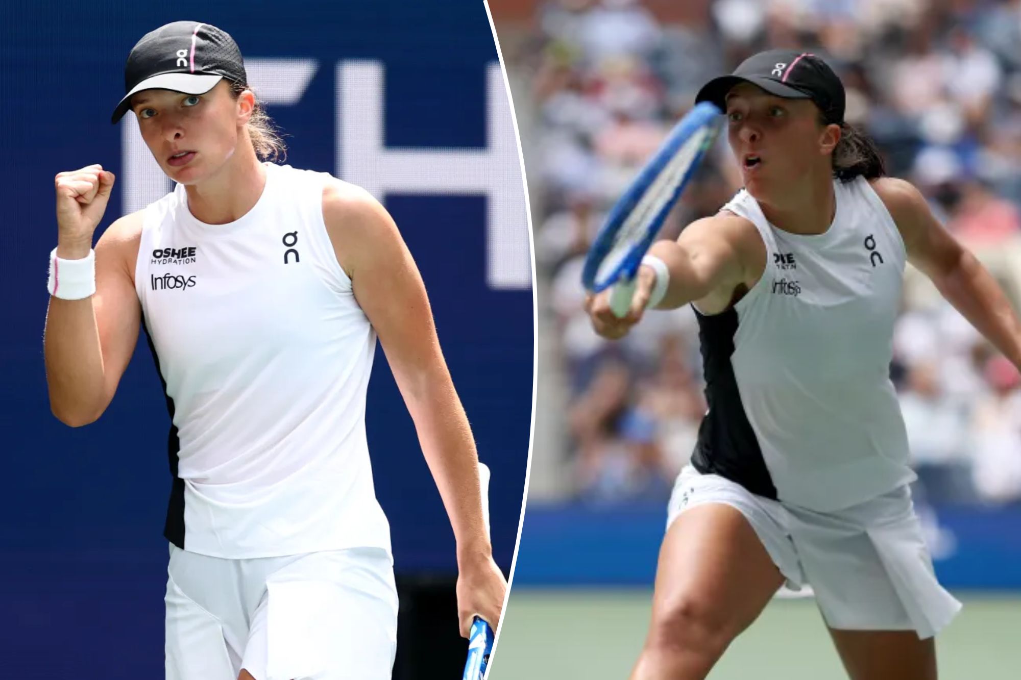 Iga Swiatek snaps backs at reporter for bizarre hair question at US Open