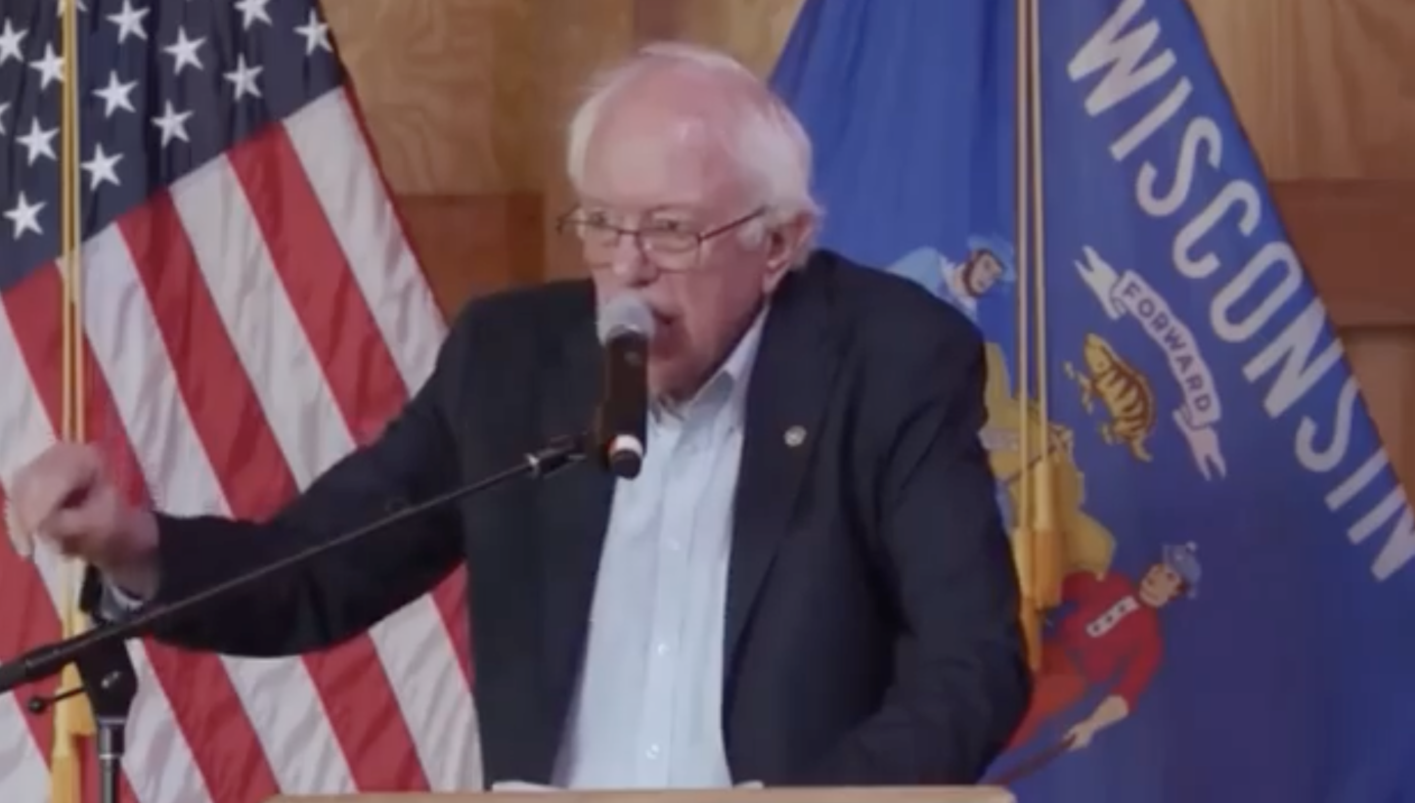 'We've Got To Teach Trump That Lesson': Bernie Sanders Takes A Stand ...