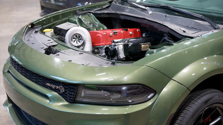 2021 Dodge Charger Hellcat Redeye Swapped With A Honda K24 Engine