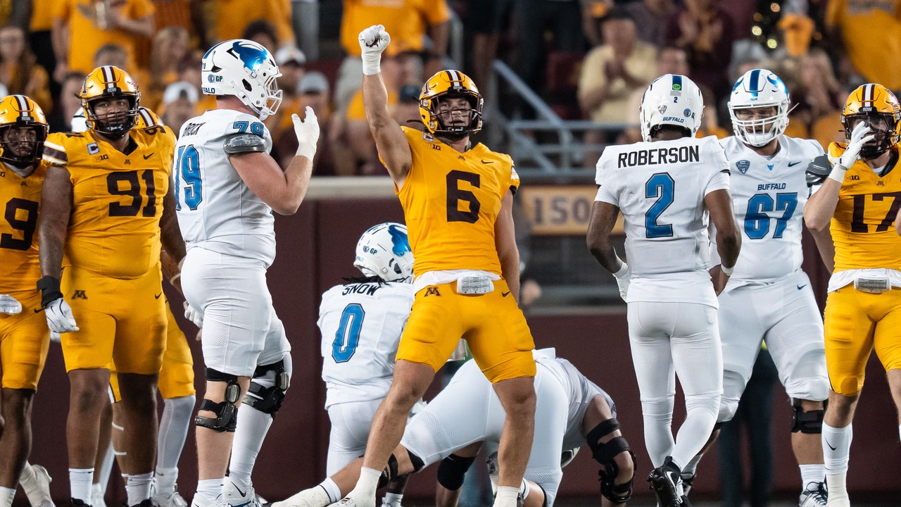 Gophers beat Buffalo 23-10 in 2025 opener behind Drake Lindsey ...
