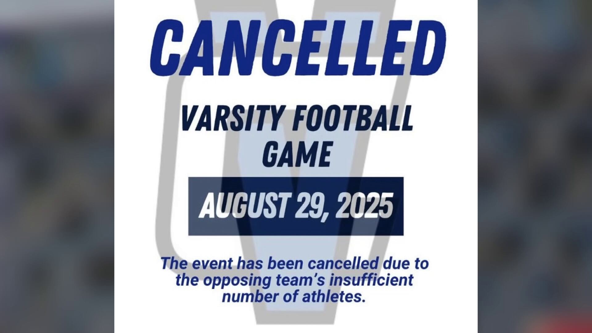 Why a south Phoenix high school was forced to cancel Friday’s football game