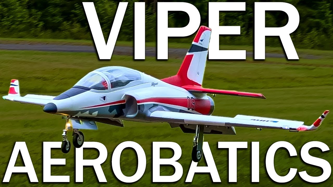Precision RC Plane Aerobatics – E-flite Viper 90mm