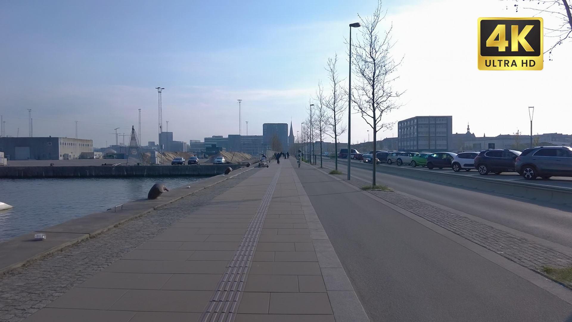Aarhus, Denmark – City Walk ARoS to Aarhus Ø 4K