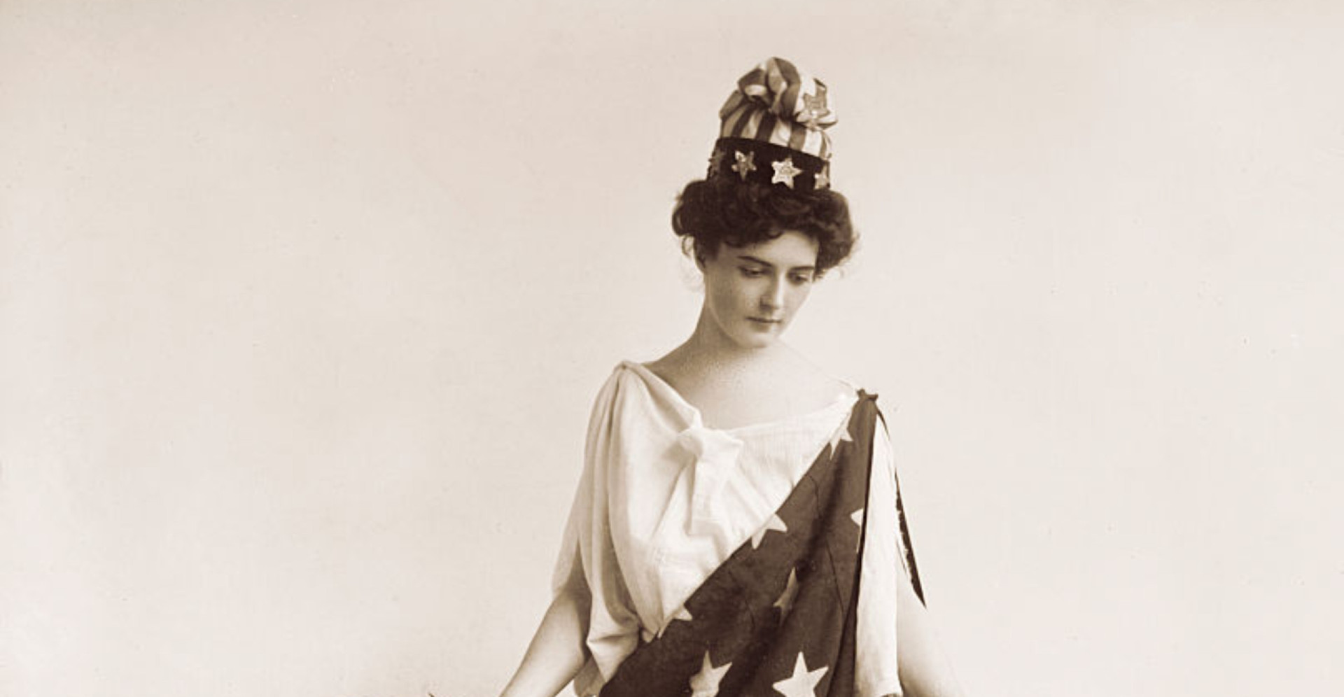 Who was Columbia, the personification of America?