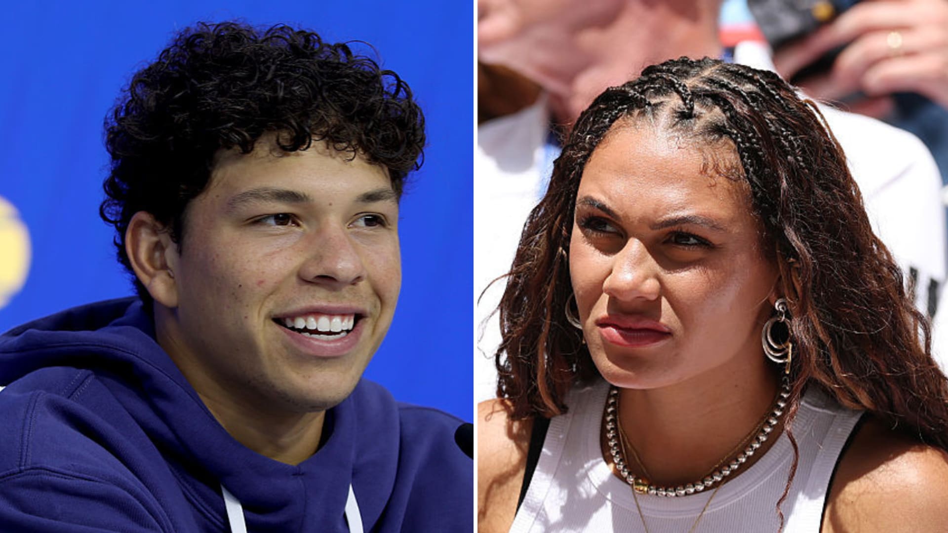 Trinity Rodman crashes Ben Shelton's press conference with a tough question