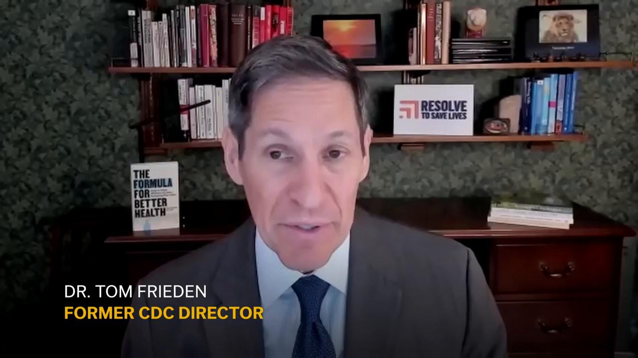 Former CDC director Tom Frieden reacts to CDC departures