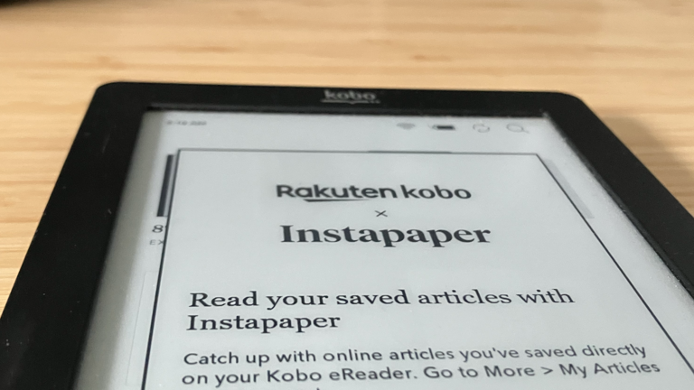 You Can Now Read Instapaper Articles on Your Kobo