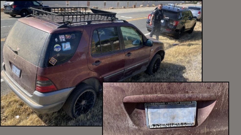 Wanted Redding man arrested after multiple pursuits, spike strips end chase