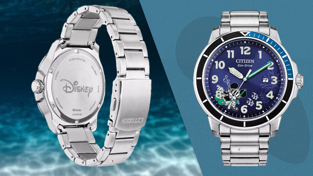 Citizen's Mickey Mouse Dive Watch Is a Rare 25% Off, and Collectors Say ...
