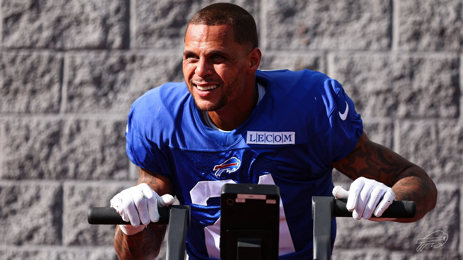 Poyer said Buffalo is where he's always wanted to be
