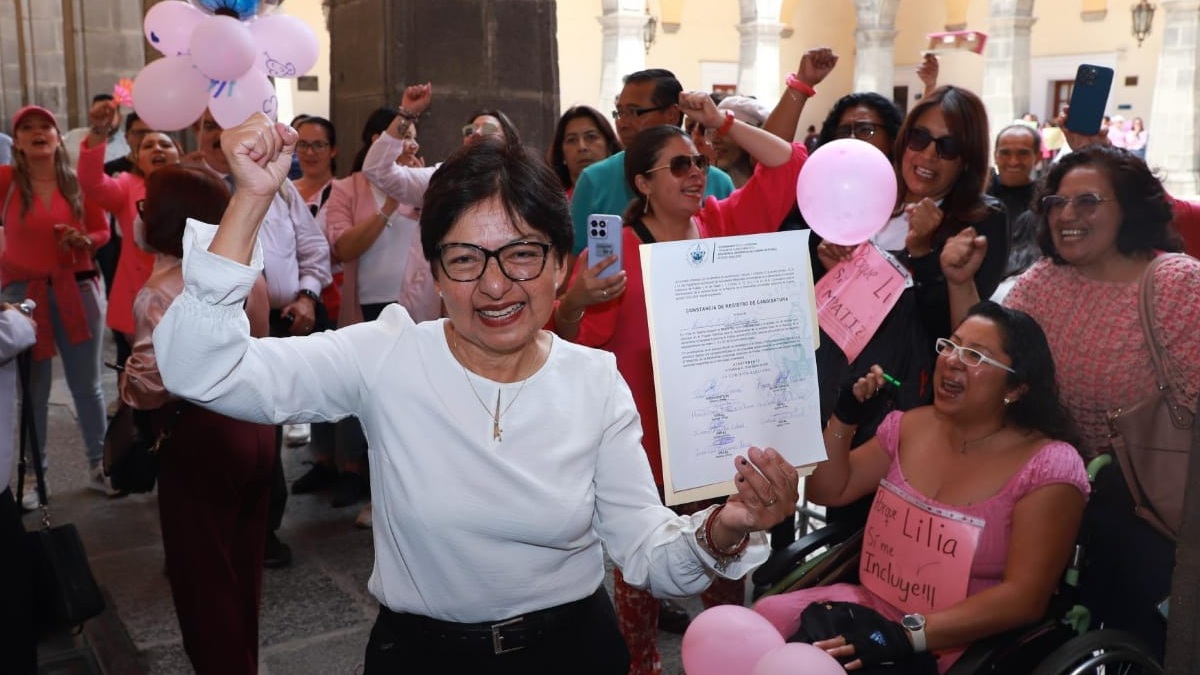 "Rechazo cero" en la BUAP, la propuesta de Lilia Cedillo tras registrarse como candidata a rectora