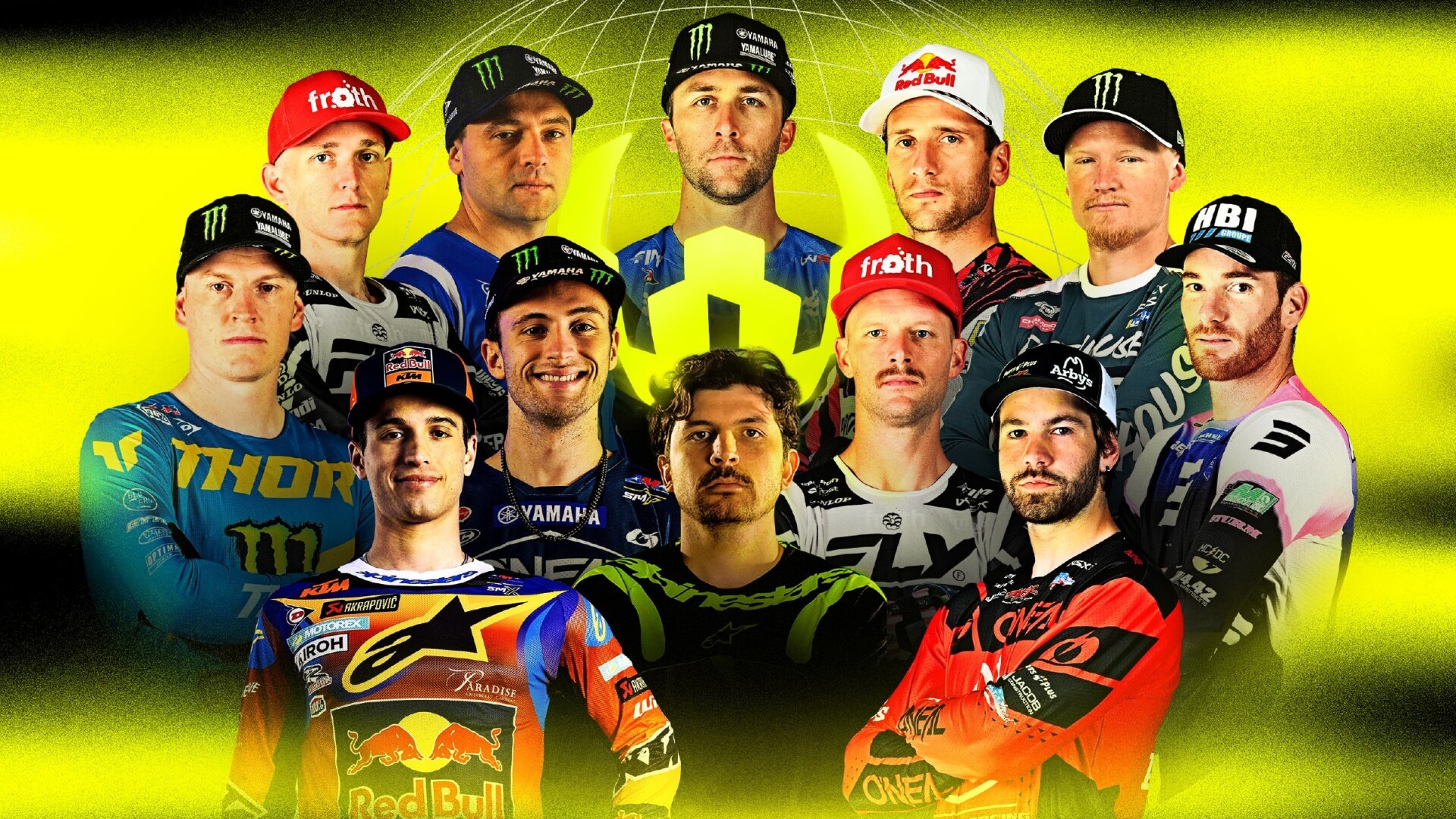 Roster builds for the 2025 World Supercross Championship