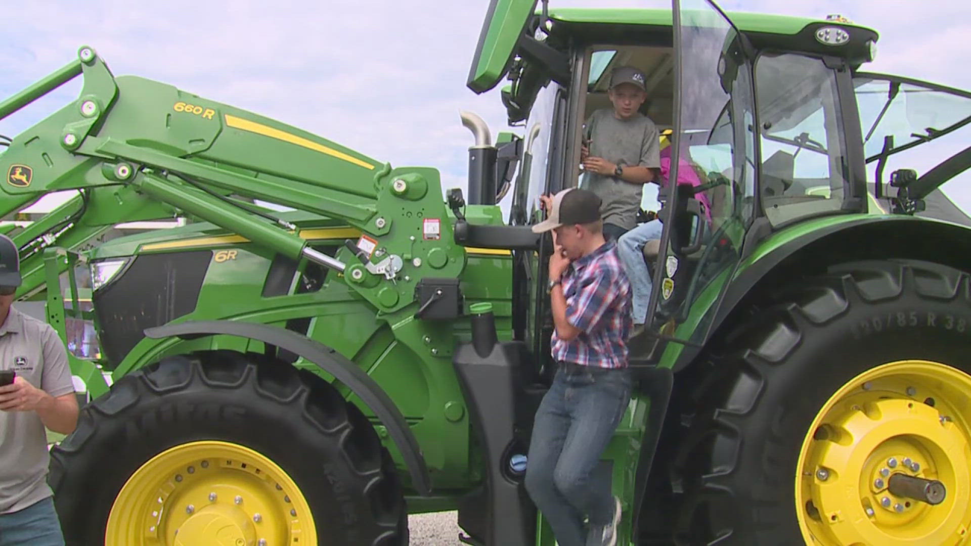 Three generations of farmers travel 21 hours for Farm Progress Show