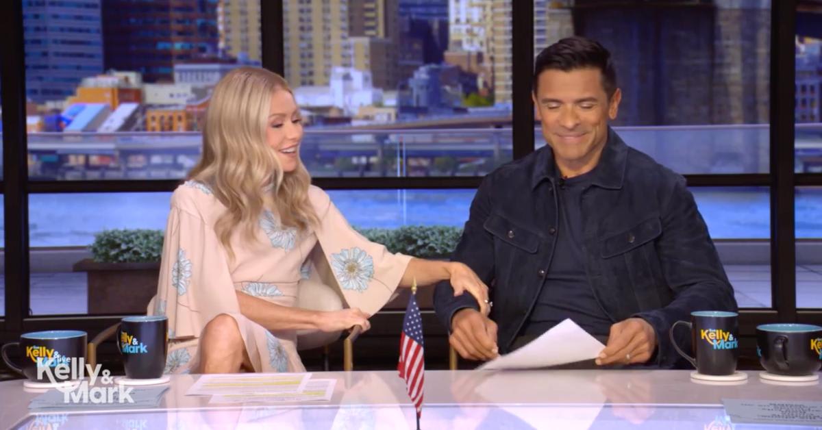 Kelly Ripa Doesn't Want to Be 'Cuddled' by Husband Mark Consuelos in ...