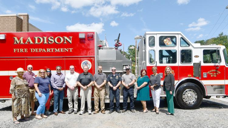 Madison donates fire engine to boost Rockingham Community College Fire ...