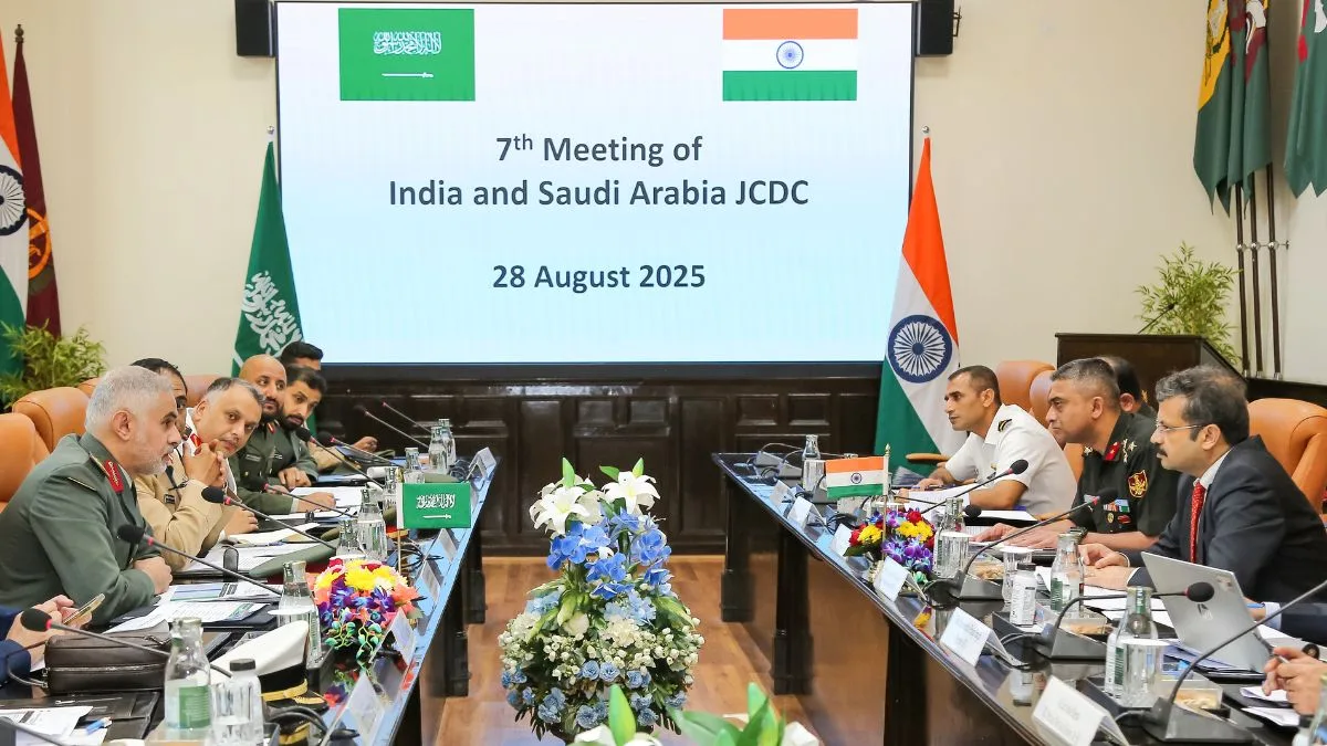 India offers defence training support to Saudi Armed Forces at JCDC meeting