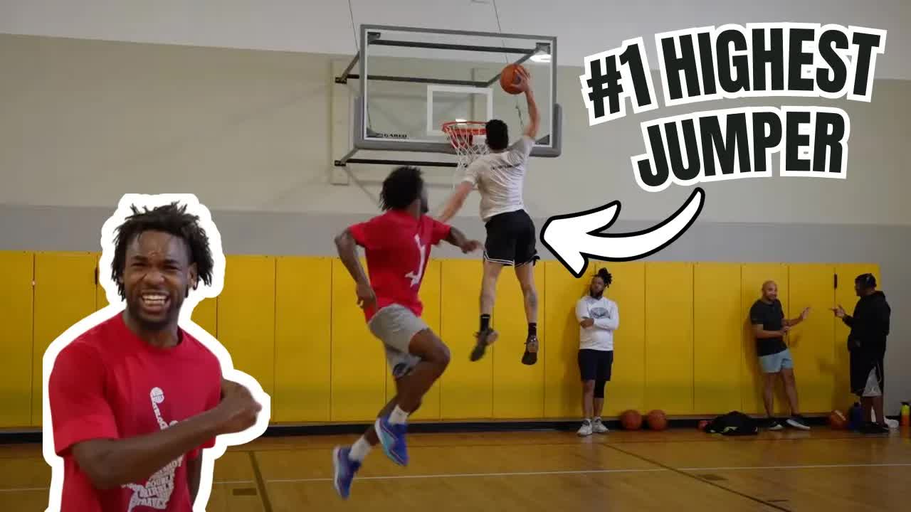 Pro Dunker Plays 1v1 And Shuts Gym Down!
