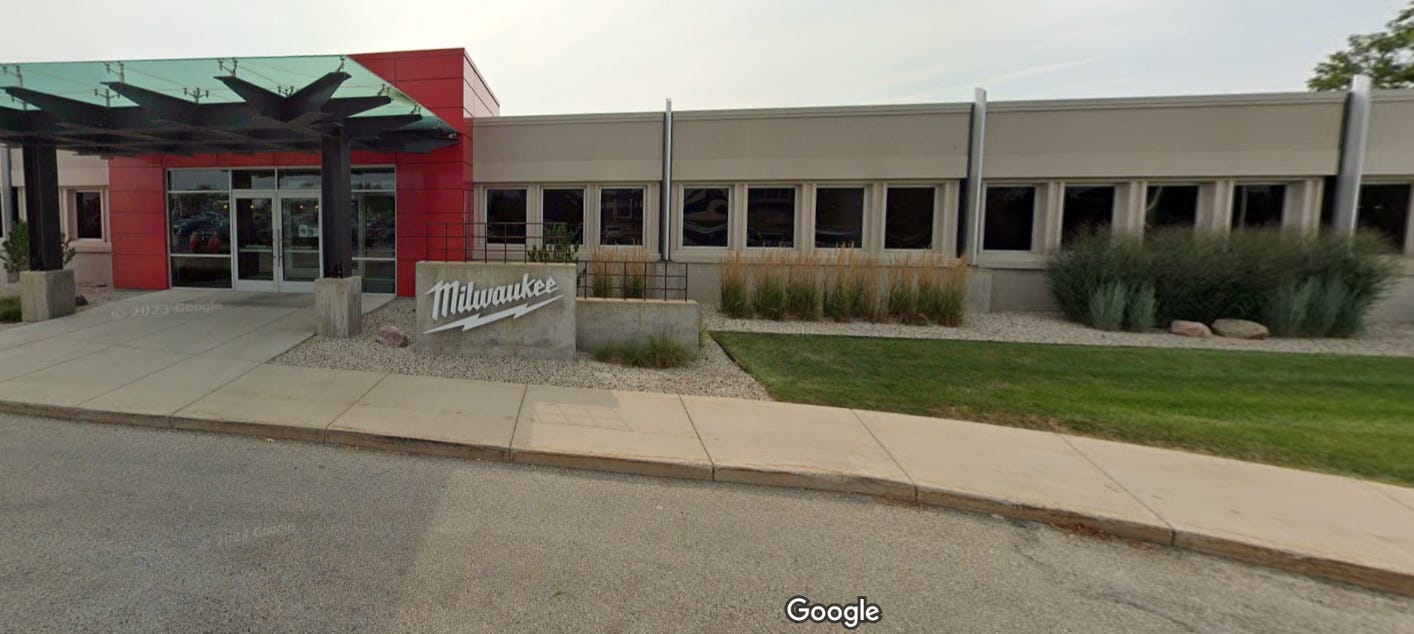 Former Milwaukee Tool employee charged with stealing over $1M in products