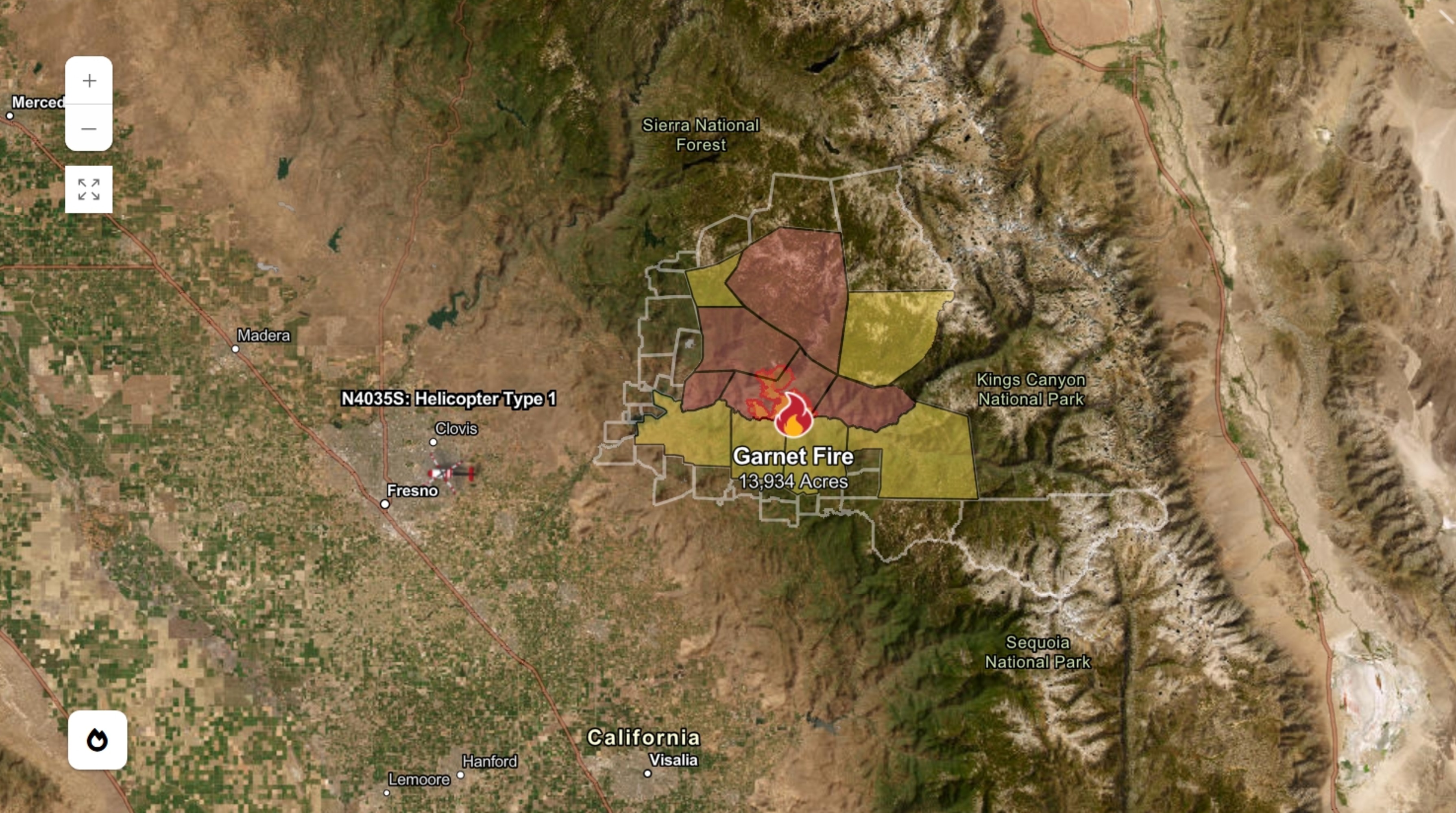 Video compares California wildfire to exploding volcano: "Scary"