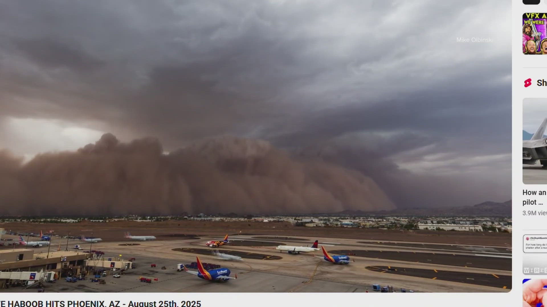 This week's dust storm was one for the books