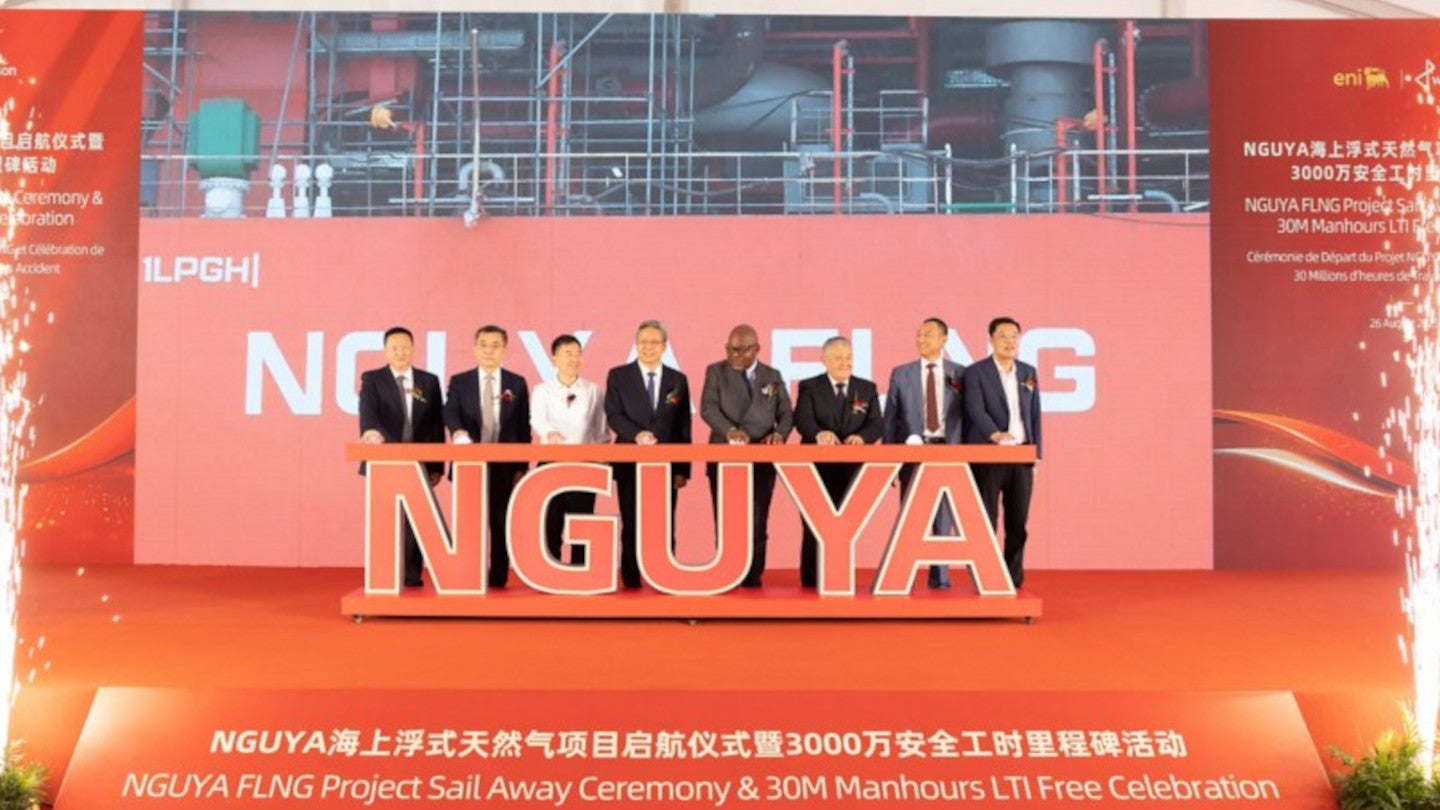 Nguya FLNG unit sets sail for Congo LNG project