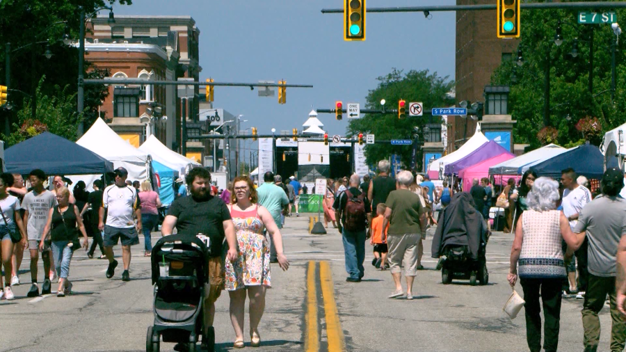 Schember speaks on final CelebrateErie, Tall Ships Festival as mayor