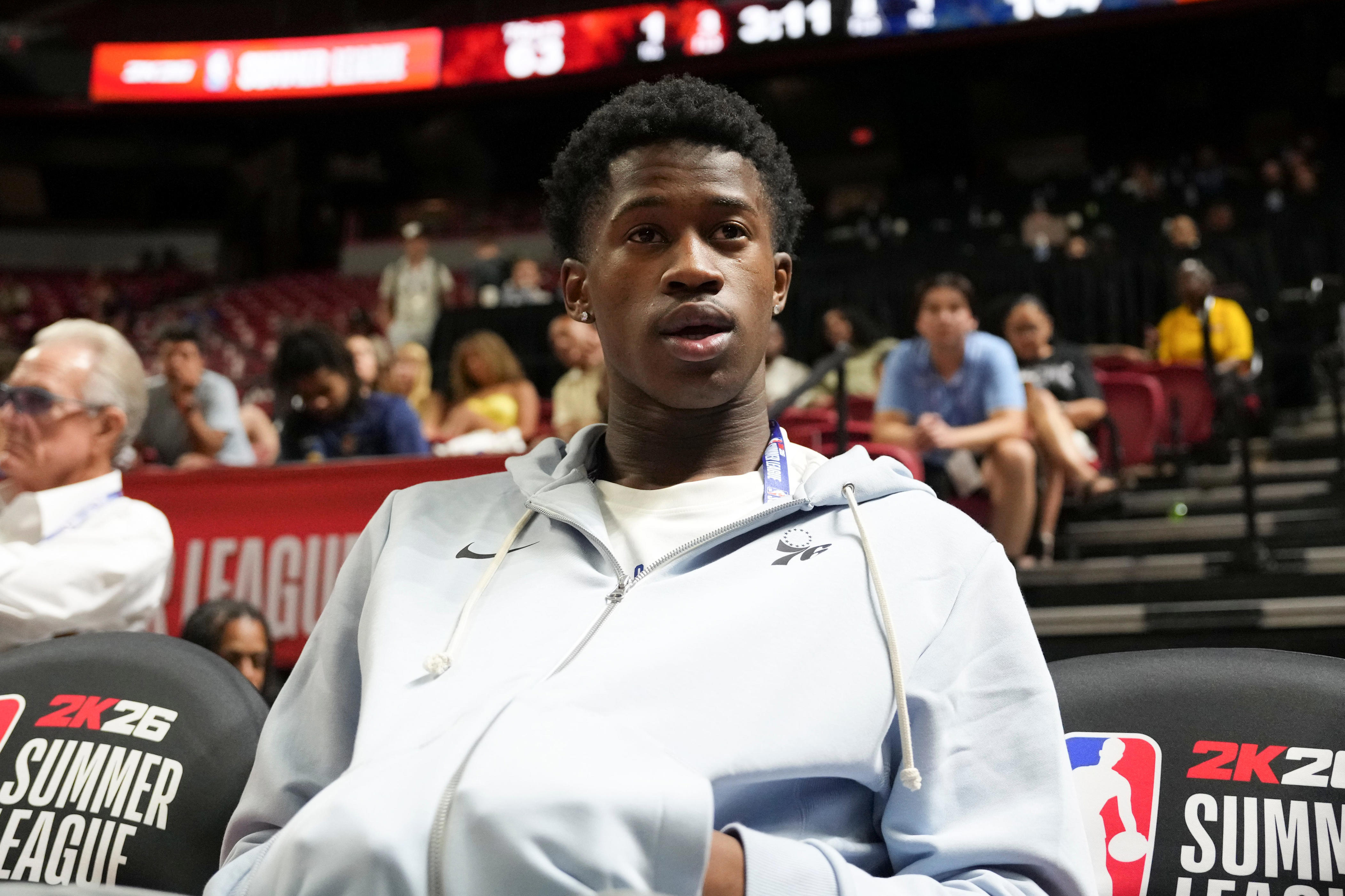 Philadelphia 76ers' rookie impresses during Rico Hines Runs