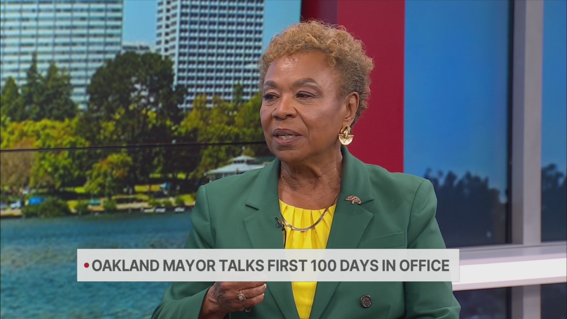 Oakland Mayor Barbara Lee talks first 100 days in office