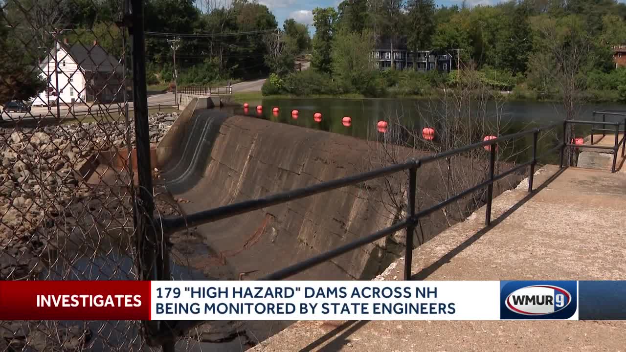 'High-hazard' dams across New Hampshire monitored by state engineers