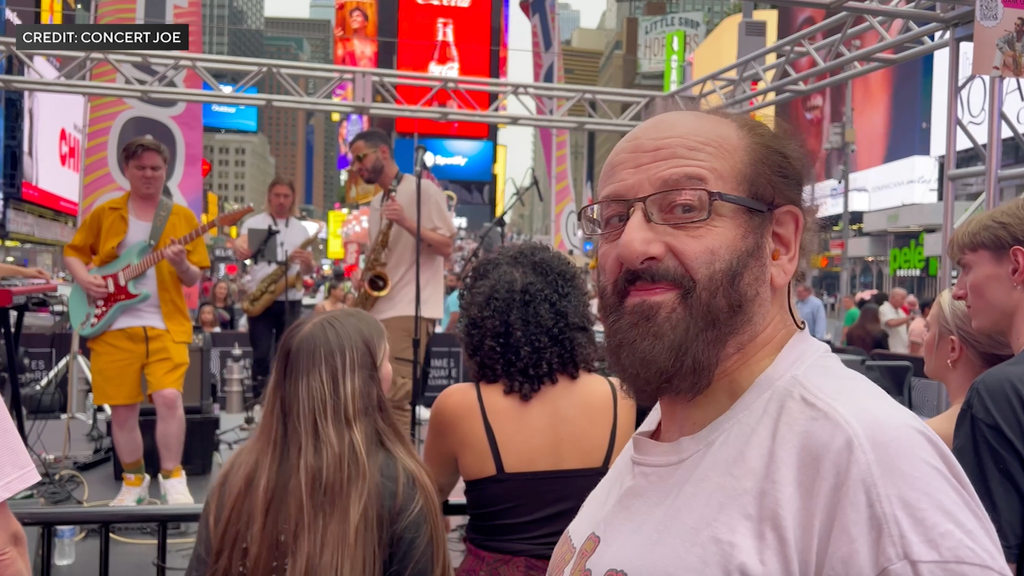 Brooklyn man known as "Concert Joe" claims to have attended 24,000 concerts