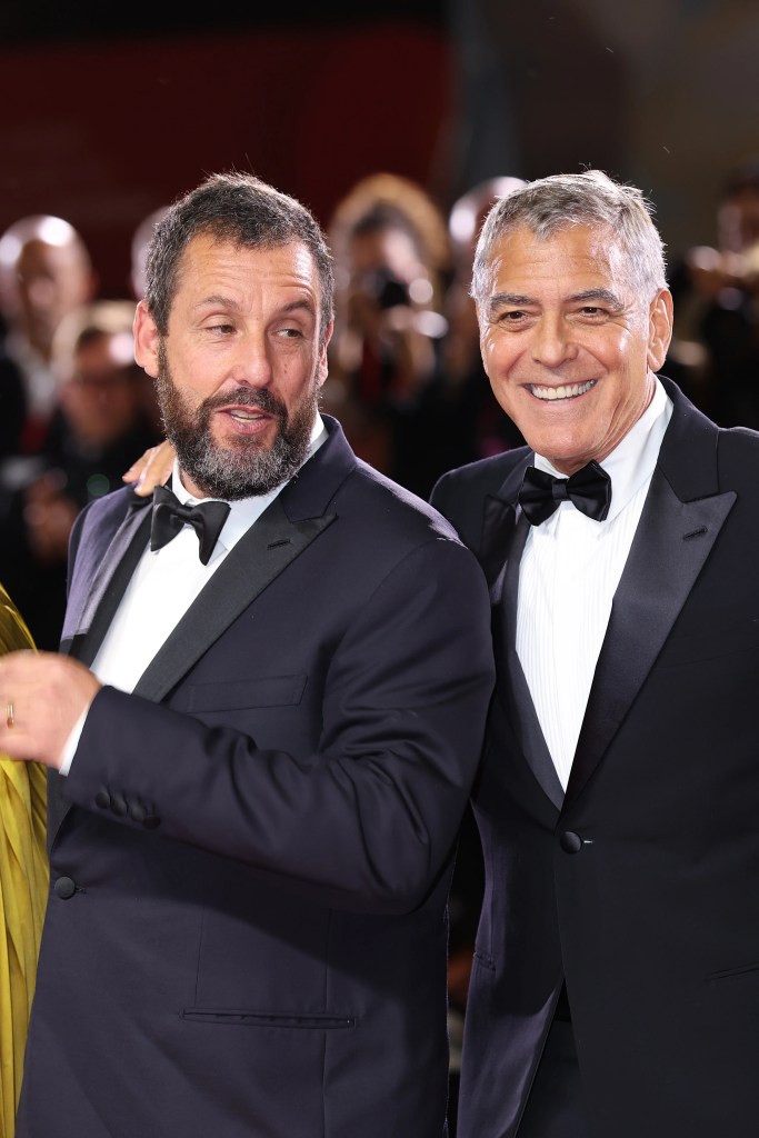 George Clooney and Adam Sandler Light Up Venice's World Premiere Red ...