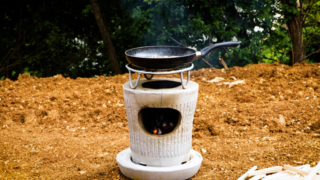 Build your Own Cement Wood Stove