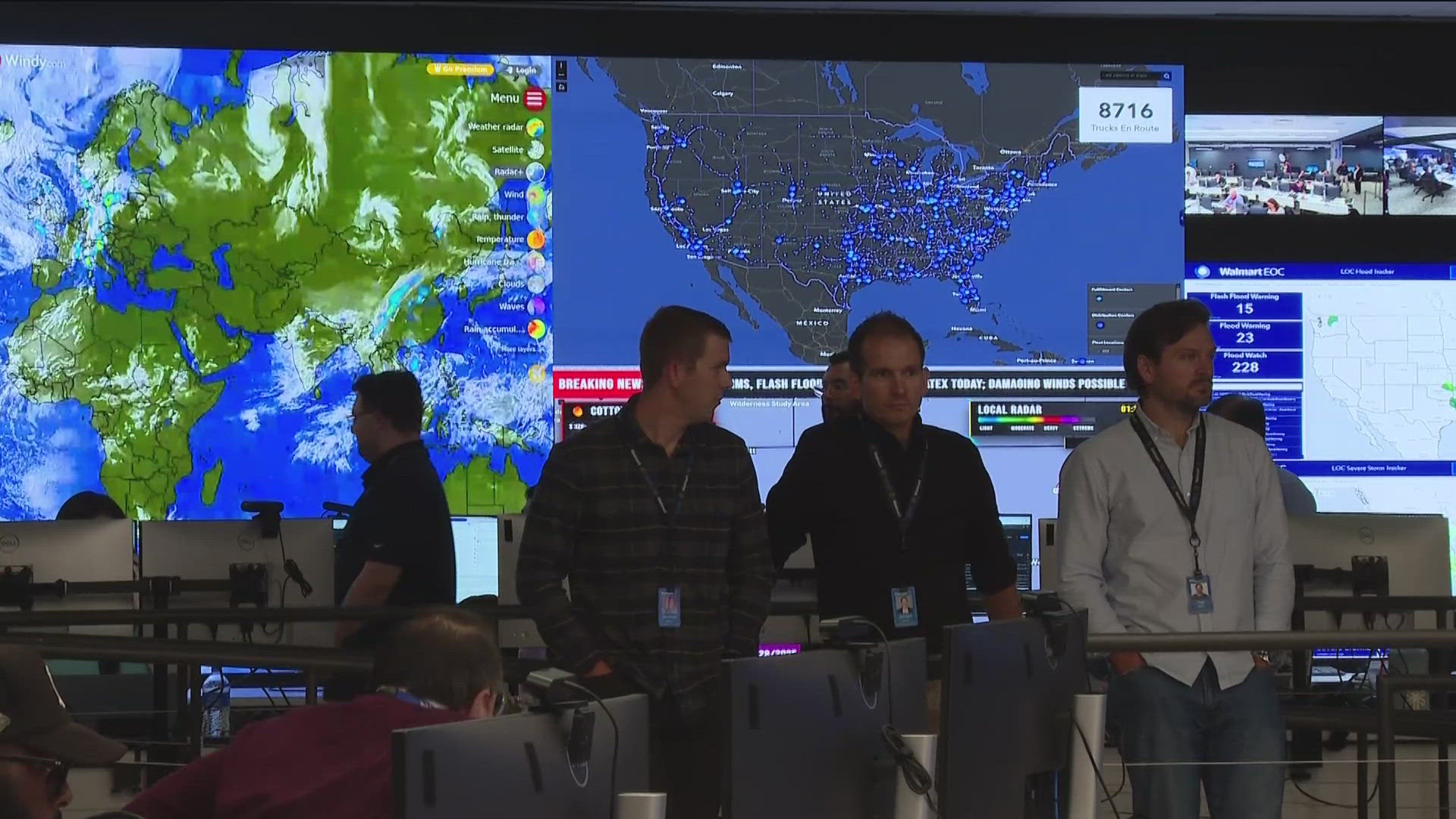 Global security operations center opens at Walmart Home Office