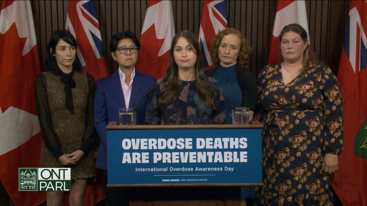Ontario needs an emergency task force to prevent overdose deaths, NDP ...
