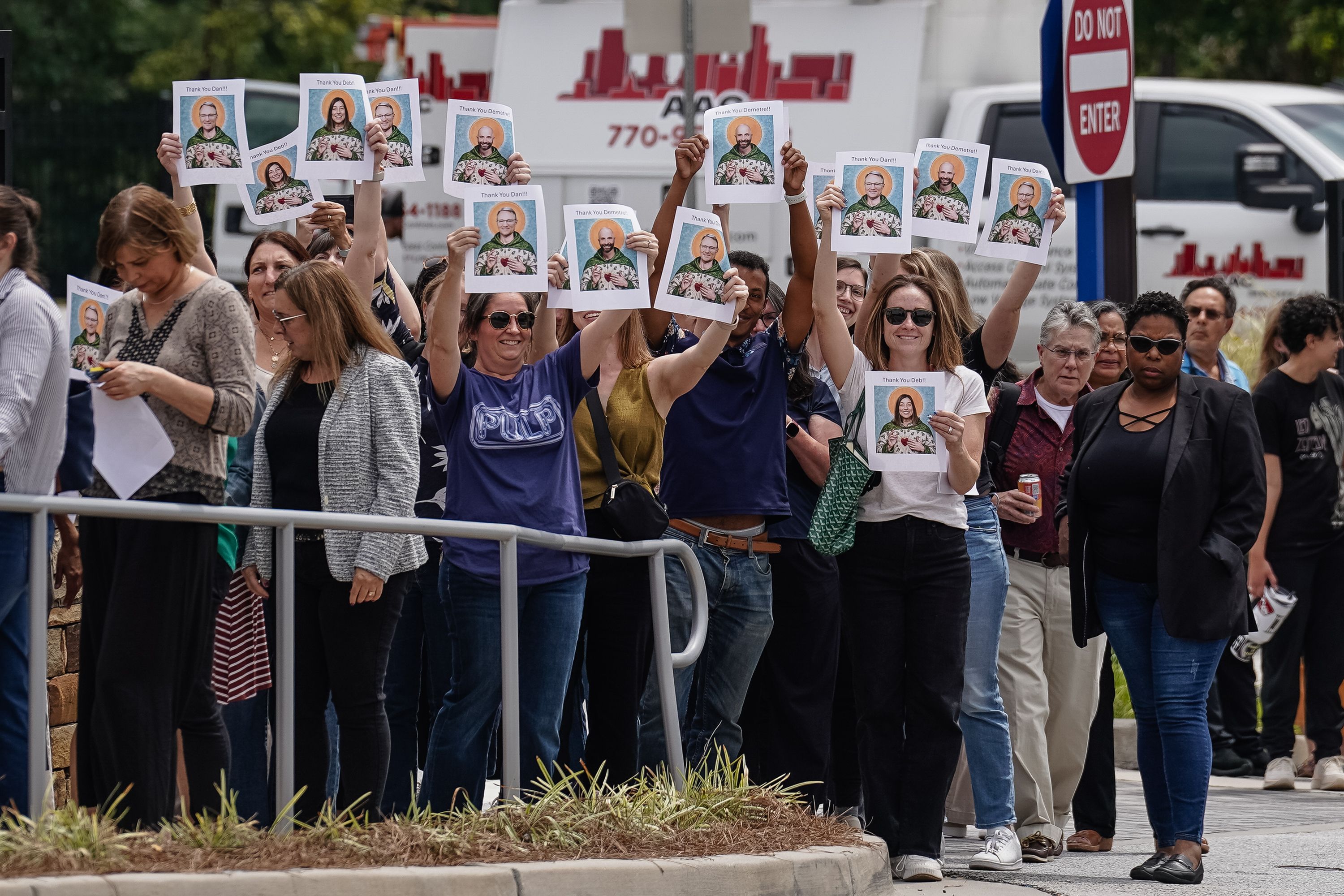 15 photos from CDC rally for officials who quit over RFK policies